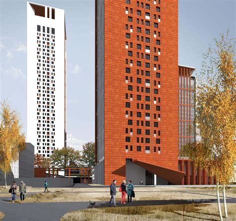 Концепция жилого комплекса на Рублевском шоссе Сергей Скуратов Architects