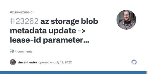 Az Storage Blob Metadata Update Lease Id Parameter Removed In 238