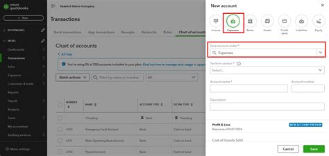 How To Create Chart Of Accounts