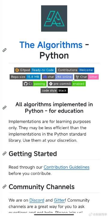 有19万⭐的项目！用python实现的ai算法，太全了！ai 20241019202200 Py学习