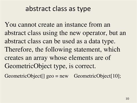 Abstract Classes And Interfaces Chapter 13 Online Presentation