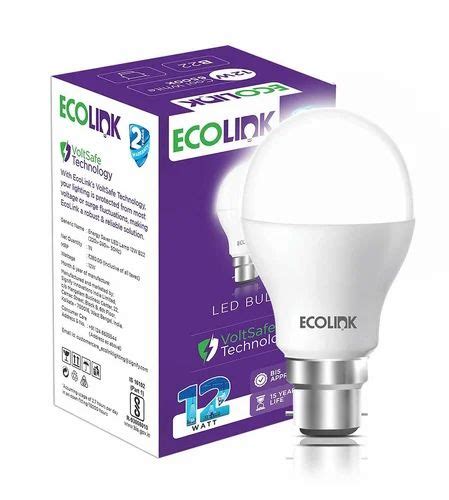 W Ecolink LED Bulb Warm White At Rs Piece In Faridabad ID