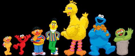 Colorful Sesame Street Vector Characters On Deviantart