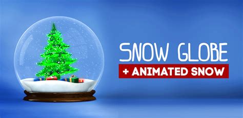 Animated Snow Globe