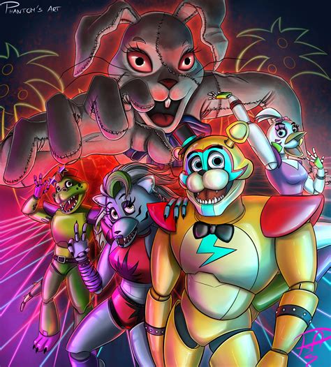 My First Fnaf Fanart D What Do You Think About It More Are On The Way Im Back To My