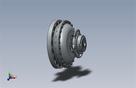 液力变矩器 SOLIDWORKS 2011 模型图纸下载 懒石网