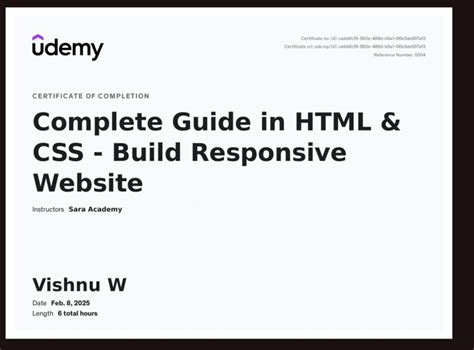 Webdevelopment Html Css Learning Vishnu W