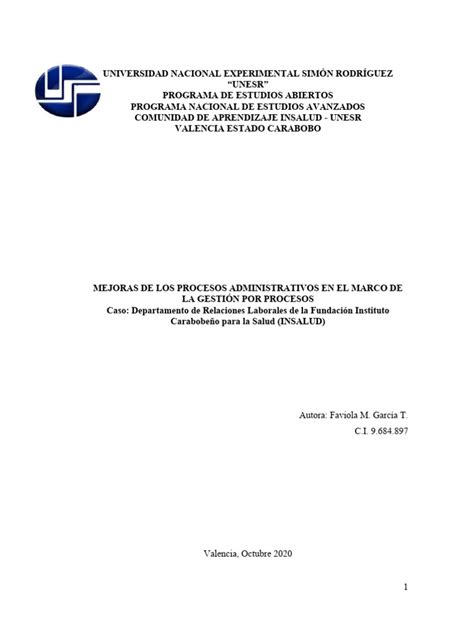 Teg Faviola Garcia Descargar Gratis Pdf Planificación Business
