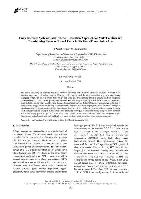 Pdf Fuzzy Inference System Based Distance Estimation Approach For Multi Location And