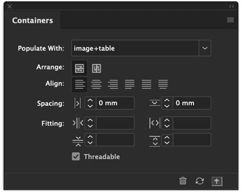 Containers Overview In Design Plugins 65bit Software