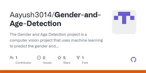 Gender And Age Detection Gender And Age Detection Ipynb At Main · Aayush3014 Gender And Age
