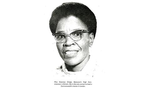 Trailblazer Dr Gaositwe Chiepe Dies At 102 Yourbotswana
