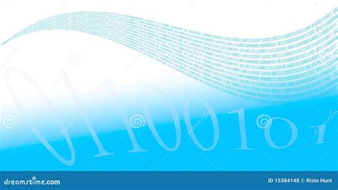 Ones And Zeros Stock Illustration Illustration Of Illustrate 15384148
