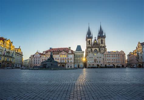 Prague Old Town City Skyline In Czech Republic Editorial Image Image