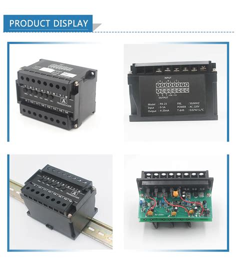 3 Phase Ac Current Sensor Transmitter 4 20ma Output Electrical Current Transducer Buy Current