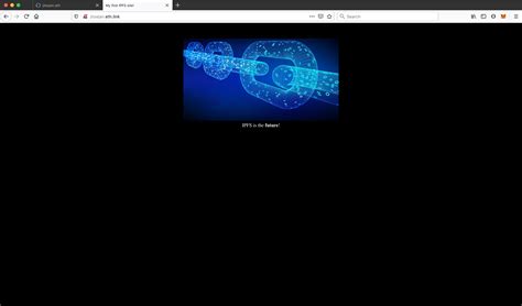 Hosting A Static Website With Ipfs Jjs World