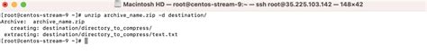 How To Install Zip Or Unzip Files On CentOS Stream 9 Devtutorial
