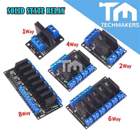Solid State Relay SSR Module 1 2 4 Channel AC Load Shopee Malaysia