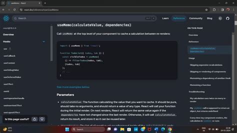 Day 24 Of 30 Days React Learning Challenge Today I Learnt About Usememo