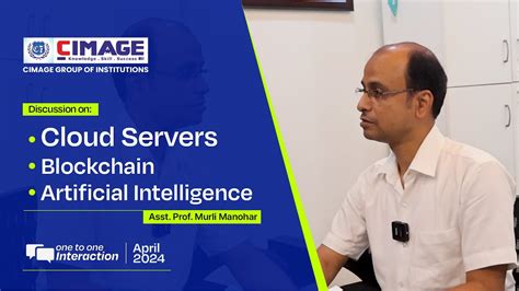 one to one interaction cloud server artificial intelligence and blockchain murli sir neeraj