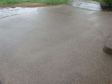 Exposed Aggregate Steps And Patio Signature Services