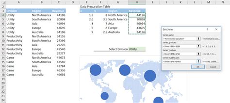 Excel Dynamic Map With Drop Down Xelplus Leila Gharani