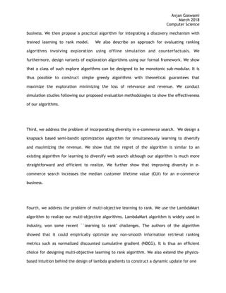 Machine Learned Ranking Algorithms For E Commerce Search And Recommendation Applications Pdf