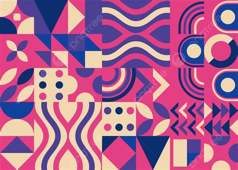 레트로 기하학적 원활한 패턴 배경 디자인입니다 레트로 배경 요약 배경 일러스트 및 사진 무료 다운로드 Pngtree