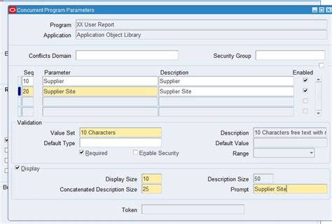 Oracle Application S Blog Dependent Parameters In Oracle Concurrent