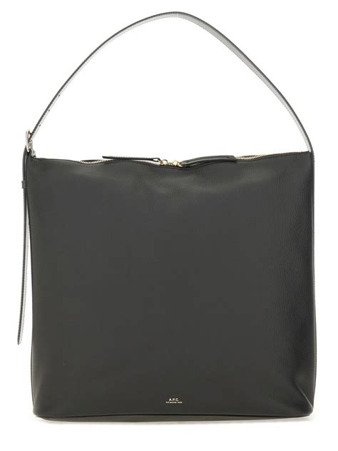 Black Leather Maxi Vera Shopping Bag Lord And Taylor