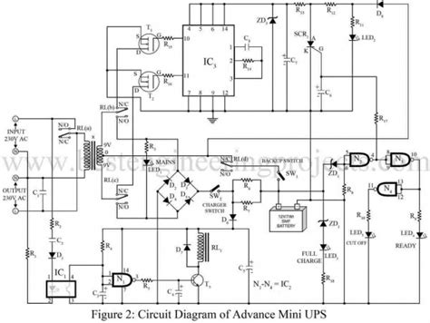 Ups Schematic Circuit Diagram Ups Schematic Circuit Diagram