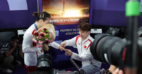 파리올림픽의 프로포즈