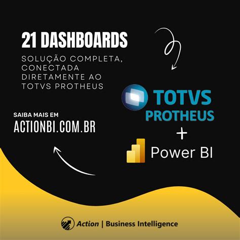 Action Power Bi Para Protheus “plug And Play” Solução Em Power Bi