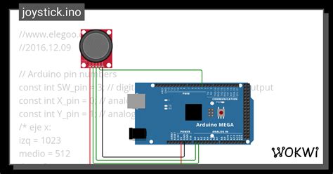 Joystick Wokwi Esp32 Stm32 Arduino Simulator