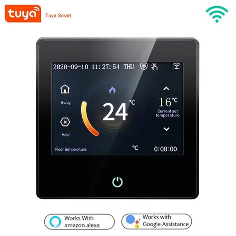 Great For WiFi Smart Thermostat LED Touch Screen Heating Temperature Controller Work For