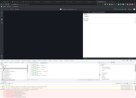 Error When Setting Frozencolumns On Demand In Angular Feedback Portal