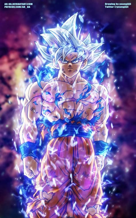 Dragon Ball Super Goku Ultra Instinct By Ar Ua On Deviantart Animasyon Anime Sanatı Goku
