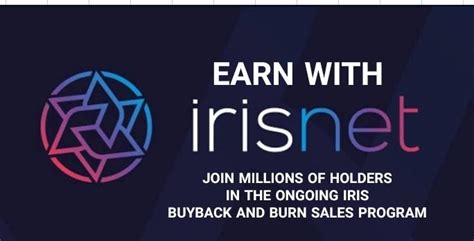 Iris Buyback And Burn Sales Program By Iris Network Medium