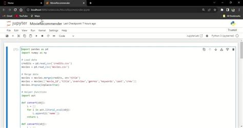 immanuvel r on linkedin machinelearning python nlp datascience recommendationsystem