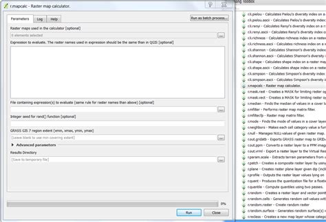 Modulus In Qgis Raster Calculator Geographic Information Systems