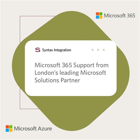 Syntax Integration Limited On Linkedin 🔹microsoft 365 Support From