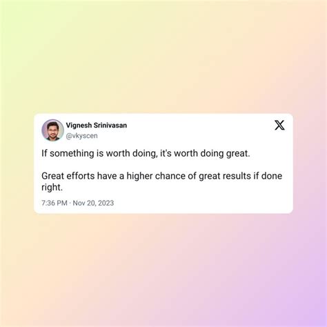 Vignesh Srinivasan On Linkedin Think About It
