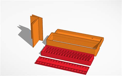 3d Design Linear Led Clock Tinkercad