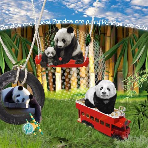 Pandas At Play Digital Scrapbooking At Scrapbook Flair
