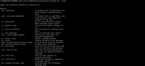 Maven Build Command Managing And Building The Maven Project