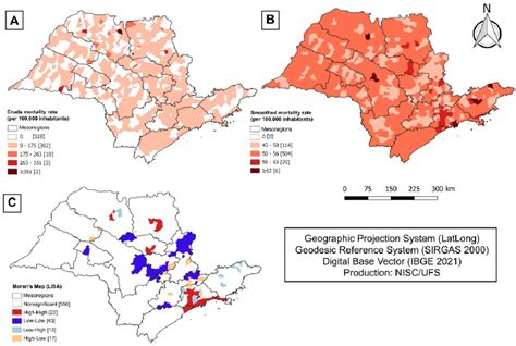 Spatial Analysis Of Deaths From Hiv Aids From 2010 To 2020 In The Download Scientific Diagram