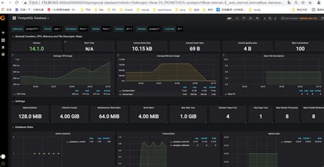 docker部署postgresql14 1以及postgres exporter prometheus grafana监控 墨天轮