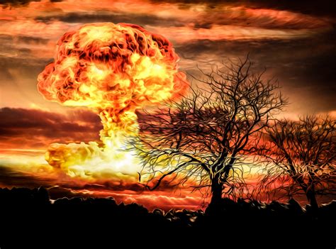 Atombombe Explosion Kostenloses Stock Bild Public Domain Pictures