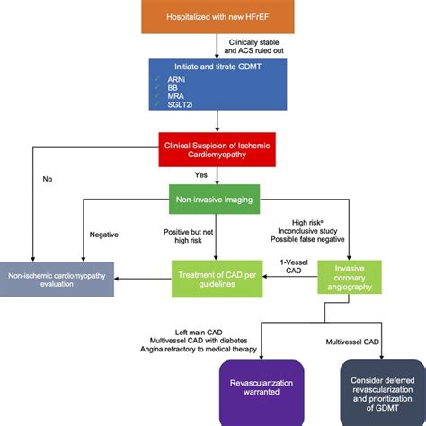 Proposed Algorithm For Evaluation Of Ischemic Cardiomyopathy In
