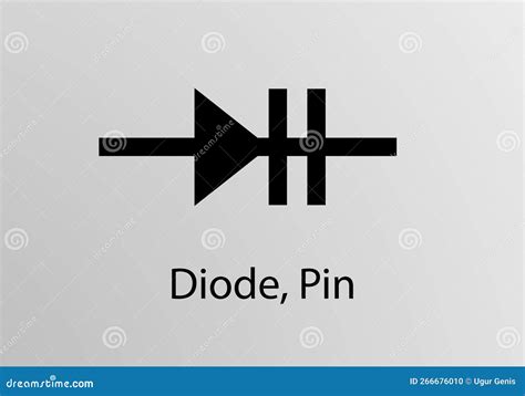 Photosensitive Diode Symbol